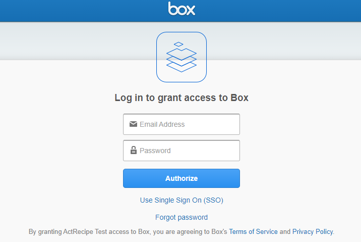 Box連携設定 – ActRecipe Support | SaaS連携・業務自動化・iPaaS
